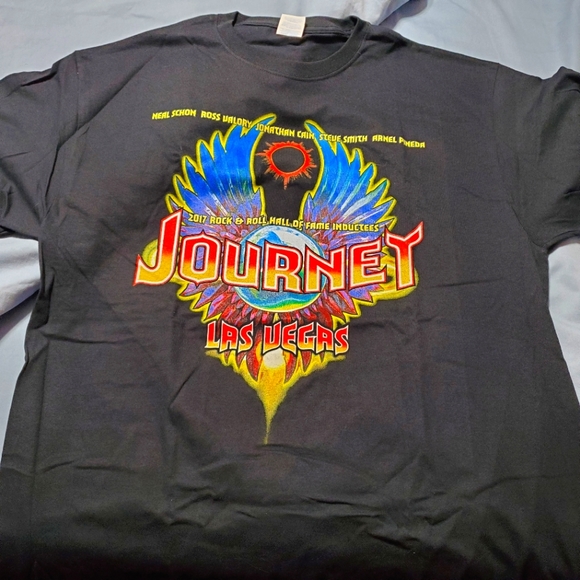Shirts | Journey Limited Edition Staff Concert Tshirt Xl Las Vegas Hard ...